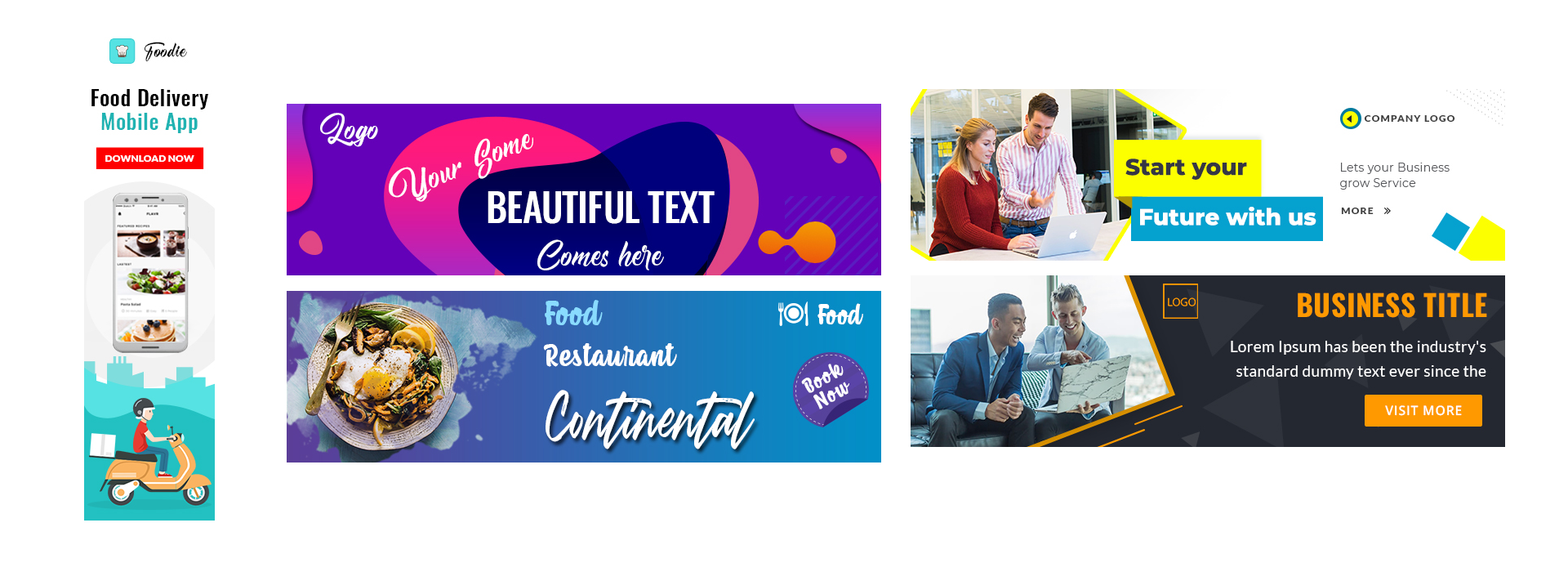 Horizontal Custom Vinyl Banner (2x1) - Empire Banners