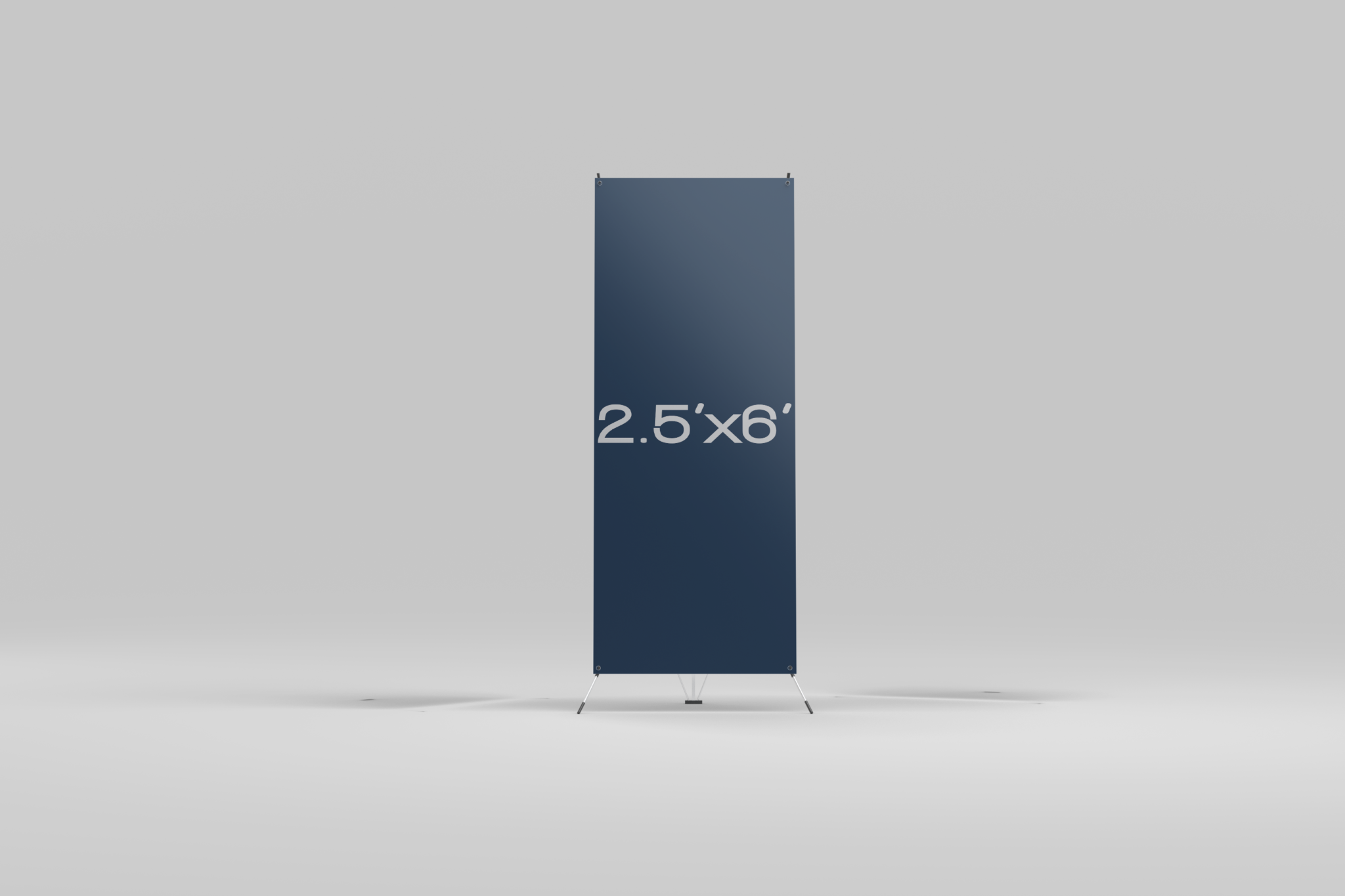 Vertical Custom Vinyl Banner (2.5x6) - Empire Banners